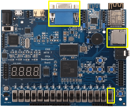 EDGE Artix 7 FPGA Development Board Demonstration Manual