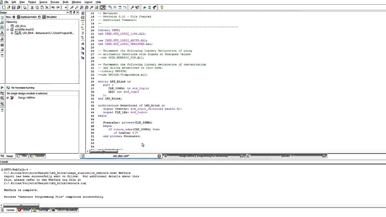 Working With Xilinx Ise Software
