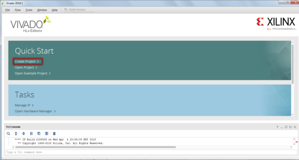 Getting Started with Vivado Design Suite for EDGE 7 Series FPGA kit