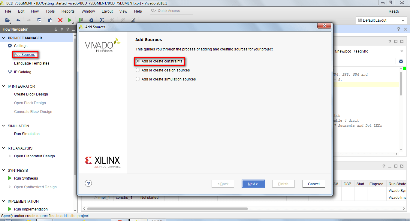Getting Started With Vivado Design Suite For Edge 7 Series Fpga Kit