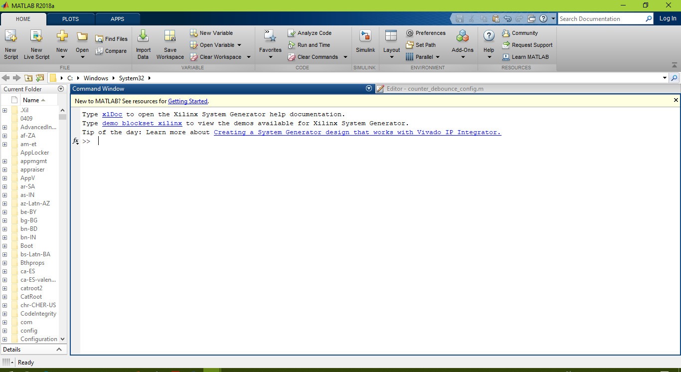 Getting Started with Xilinx System Generator for EDGE Artix 7 FPGA kit