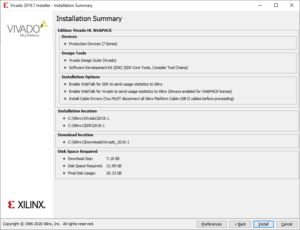 Download and Installation of Vivado Design Suite for working with EDGE Spartan 7, Artix 7 and ...