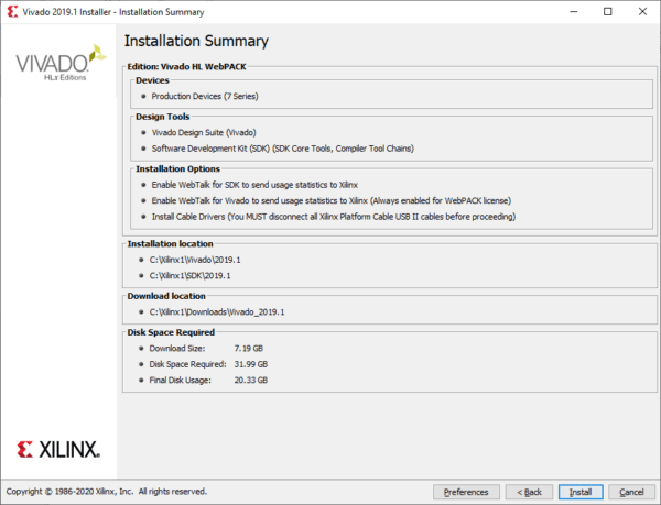 Download and Installation of Vivado Design Suite for working with EDGE ...