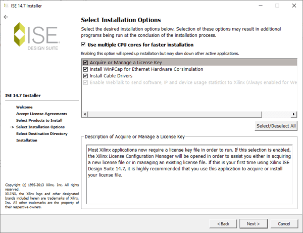 Download and Install Xilinx ISE Webpack to work with EDGE Spartan 6 ...