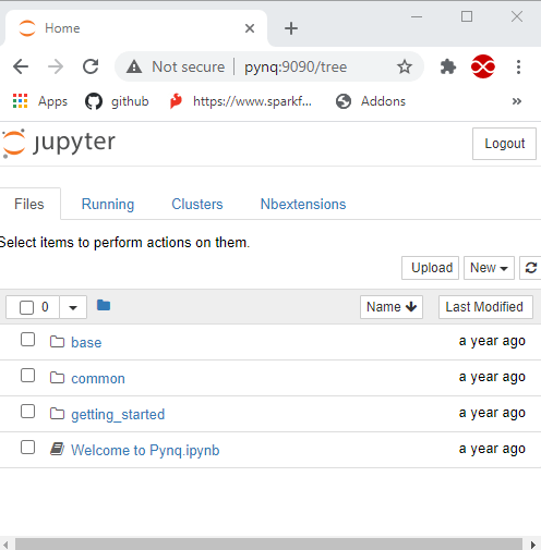 Getting Started with PYNQ using EDGE ZYNQ SoC FPGA kit