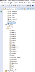 Displaying XADC Temperature and voltage data on TFT using EDGE Zynq SoC FPGA kit