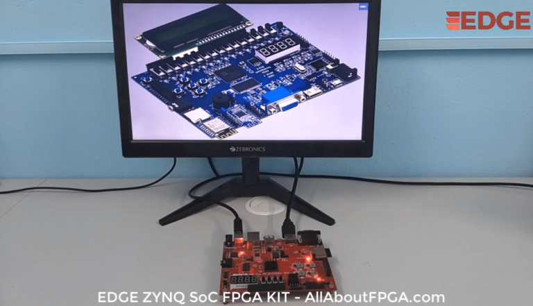 Displaying SD CARD BMP image on HDMI monitor using EDGE Zynq SoC FPGA kit